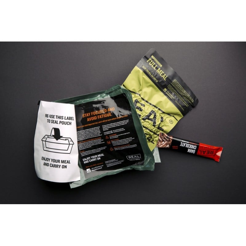 Field Ration With Sweet and Sour Pork and Rice | SicherSatt